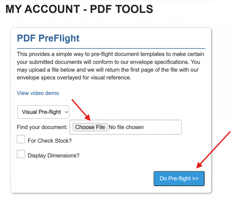 Send Error-Free Mail with LetterStream’s PDF PreFlight Tool