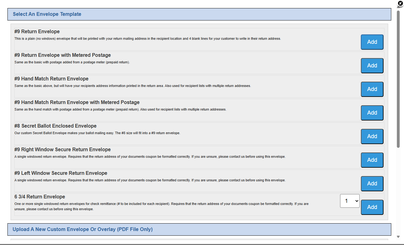 How to Easy Add a Return Envelope | LetterStream
